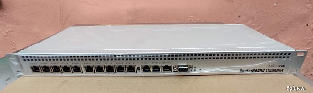 Cân Bằng Tải Nhiều Đường Truyền Mikrotik Router Mikrotik RB1100AHx4 | 5giay