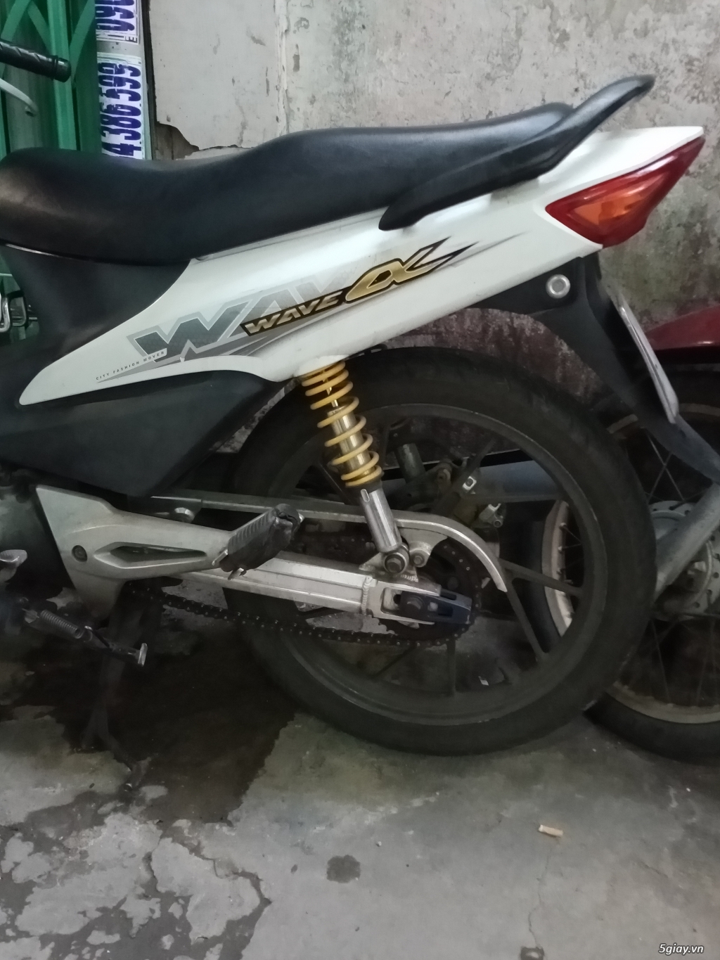 Wave@ 100 trắng full kiểng | 5giay