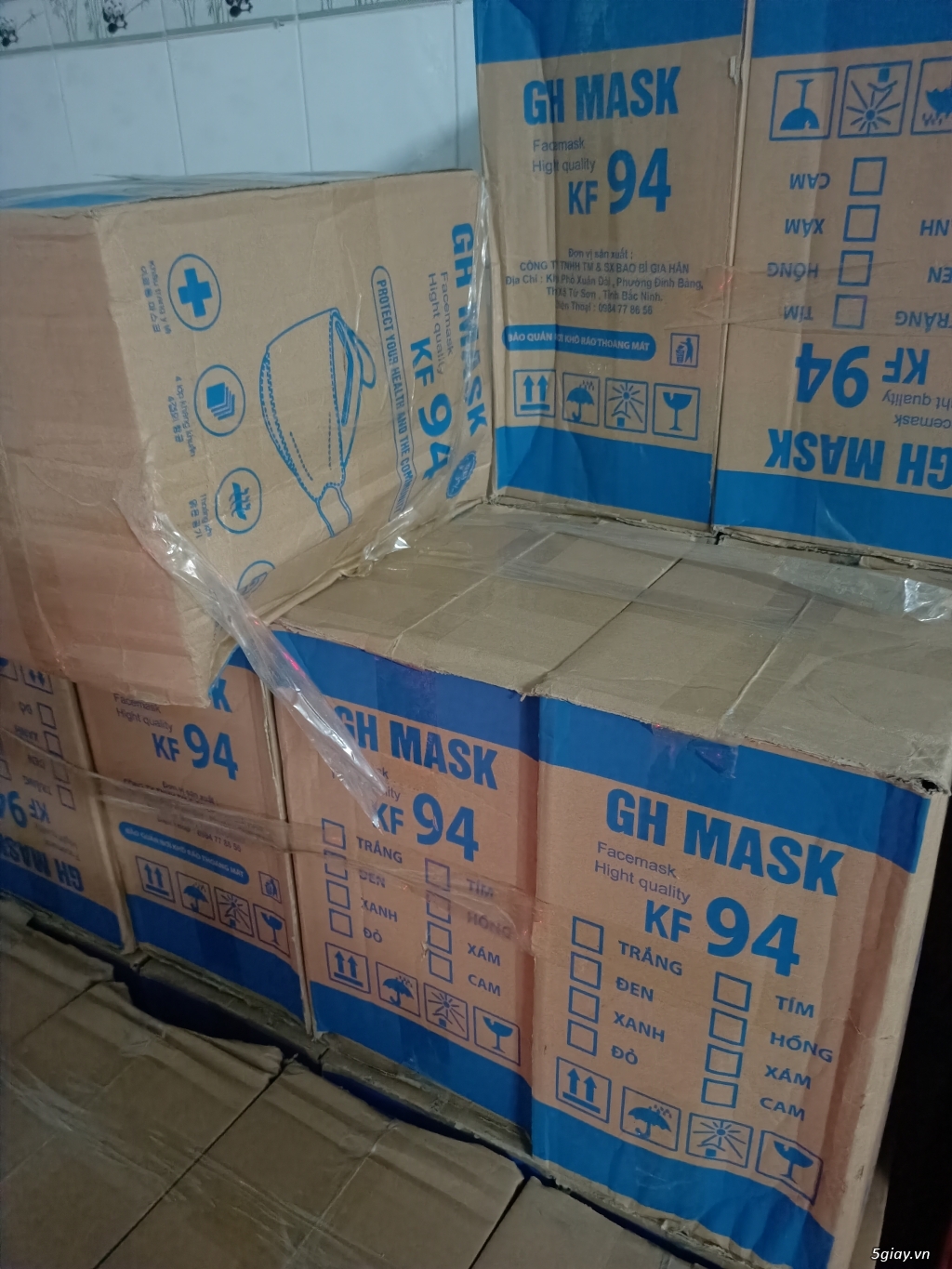 Khẩu Trang 4D Mask KF94 DUY QUÂN | 5giay