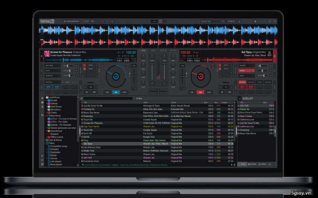 NHẬN ĐÁNH NHẠC DJ TẾT 2022 TẠI NHÀ TPHCM DJ BAO ANH PHAM | 5giay