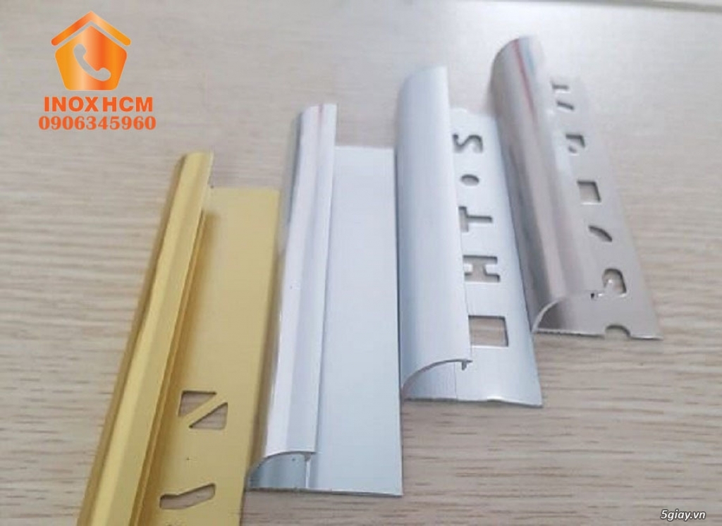 Nẹp Gạch Inox PVD - Nhận gia công inox theo yêu cầu | 5giay