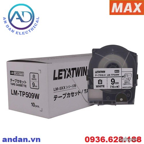 Băng nhãn in MAX LM-TP509Y, LM-TP509W, LM-TP512Y, LM-TP512W | 5giay