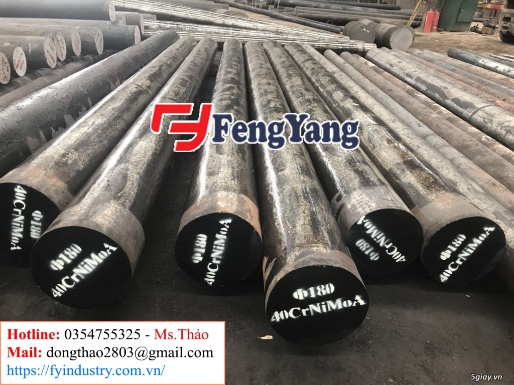 THÉP TRÒN HỢP KIM S35C, S45C, SCM440, SCM435, SCM440, SCR420 | 5giay