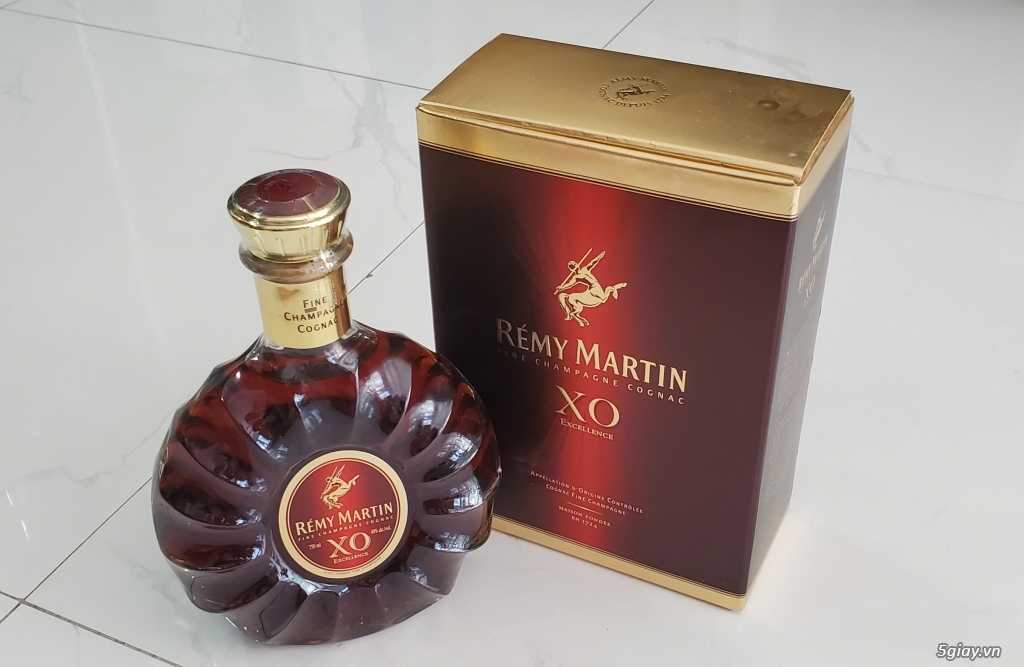 Remy martin XO excellence 750ml mới sealed hàng Mỹ | 5giay
