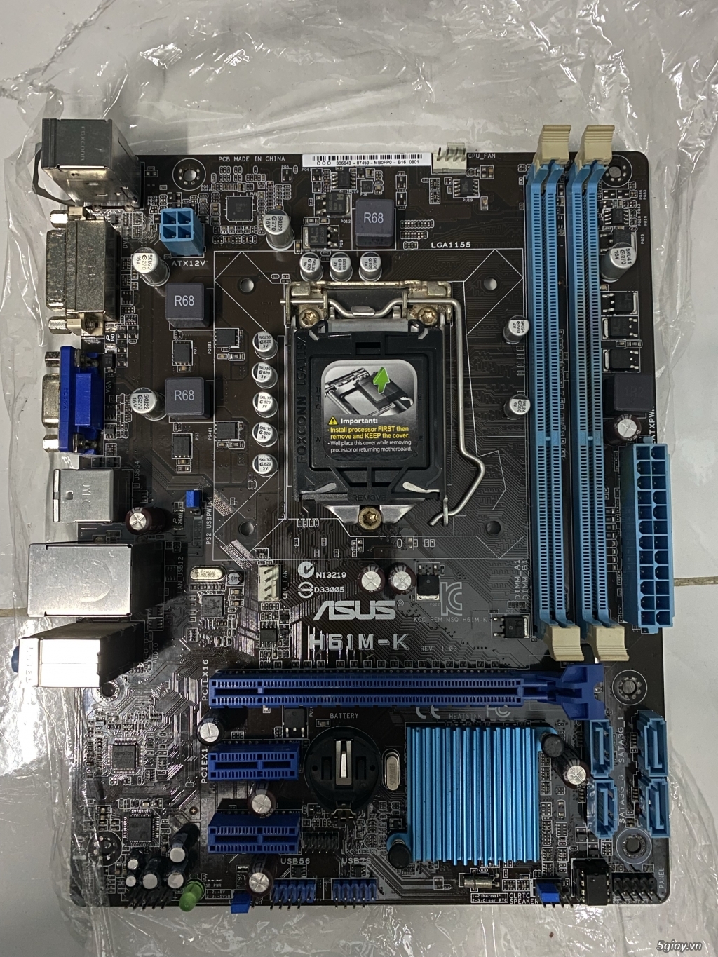 MainBoard ASus H61M-k | 5giay