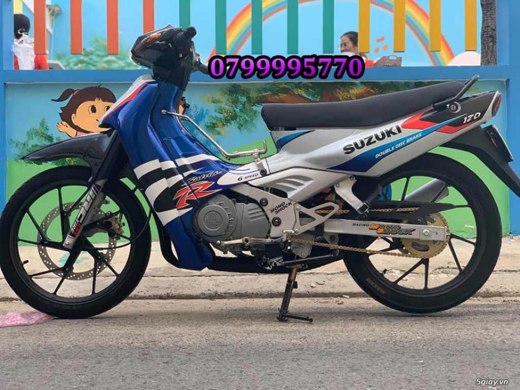 Chuyên thanh Lý Các loại xe Suzuki Xipo RGV 120 Nhập Khẩu Indonesia | 5giay