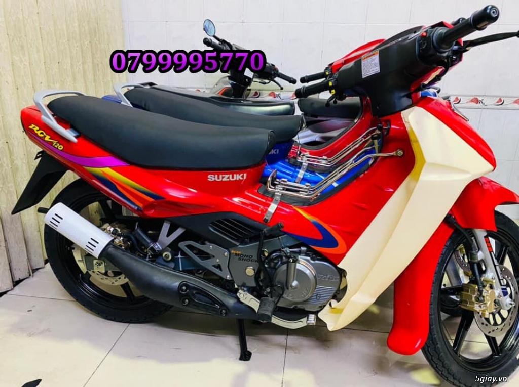 Chuyên thanh Lý Các loại xe Suzuki Xipo RGV 120 Nhập Khẩu Indonesia | 5giay