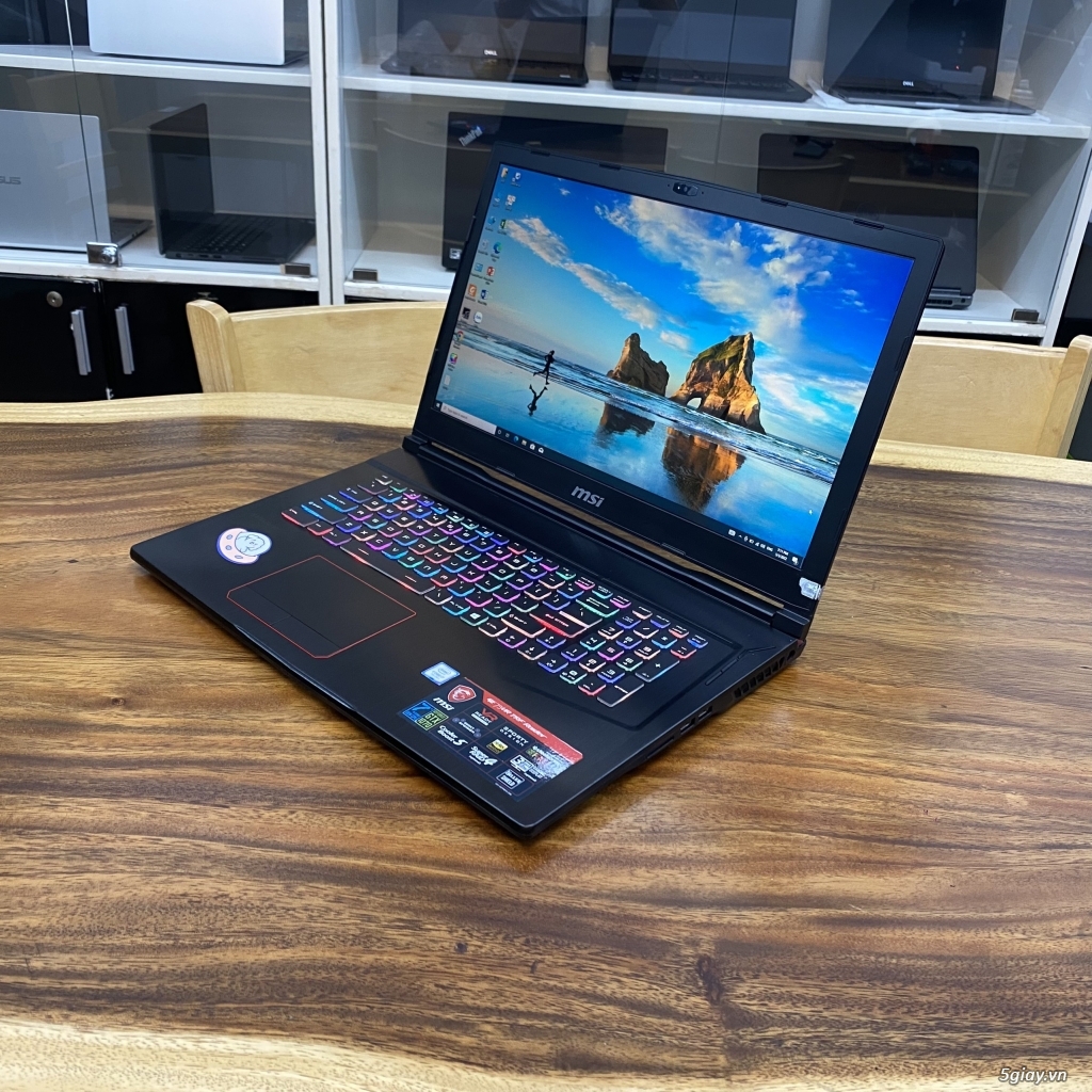 Laptop MSI Gaming siêu khủng I7 ram 32gb vga 8gb | 5giay