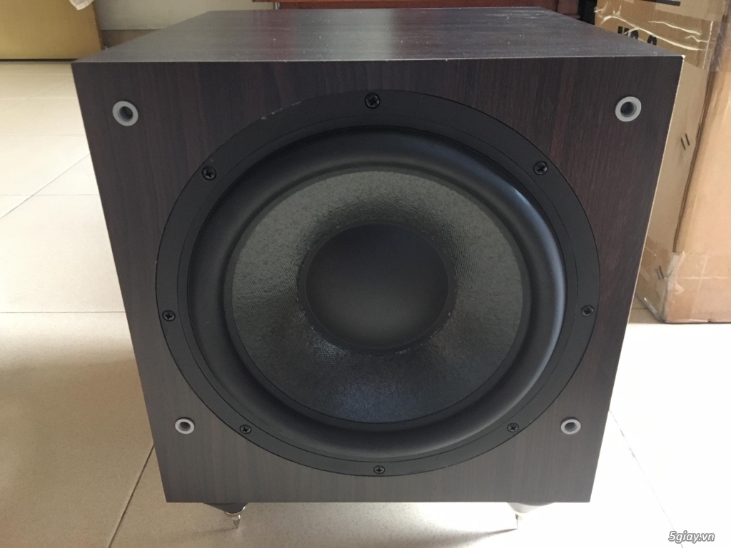 Loa Sub Mission MS-8-Theater ReSearch TR-7000-PolkAudio PSW10 | 5giay