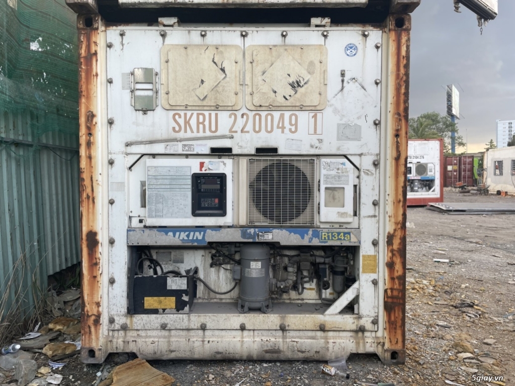 Bán nhanh container lạnh 20rf tại bãi thế thanh container | 5giay