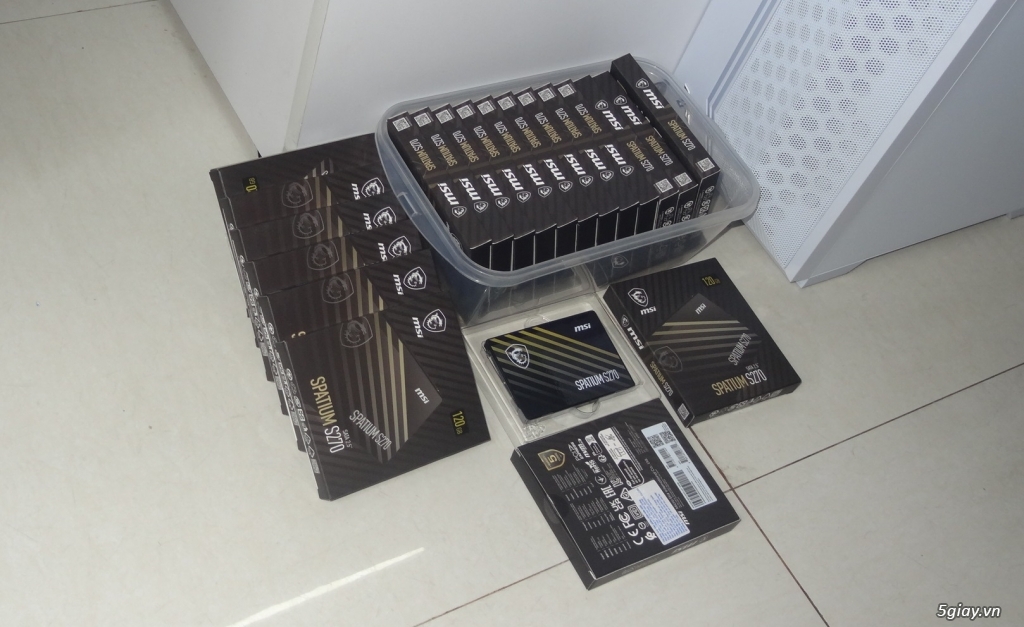 SSD MSI Spatium S270 120Gb chính hãng Mai Hoang 36th | 5giay
