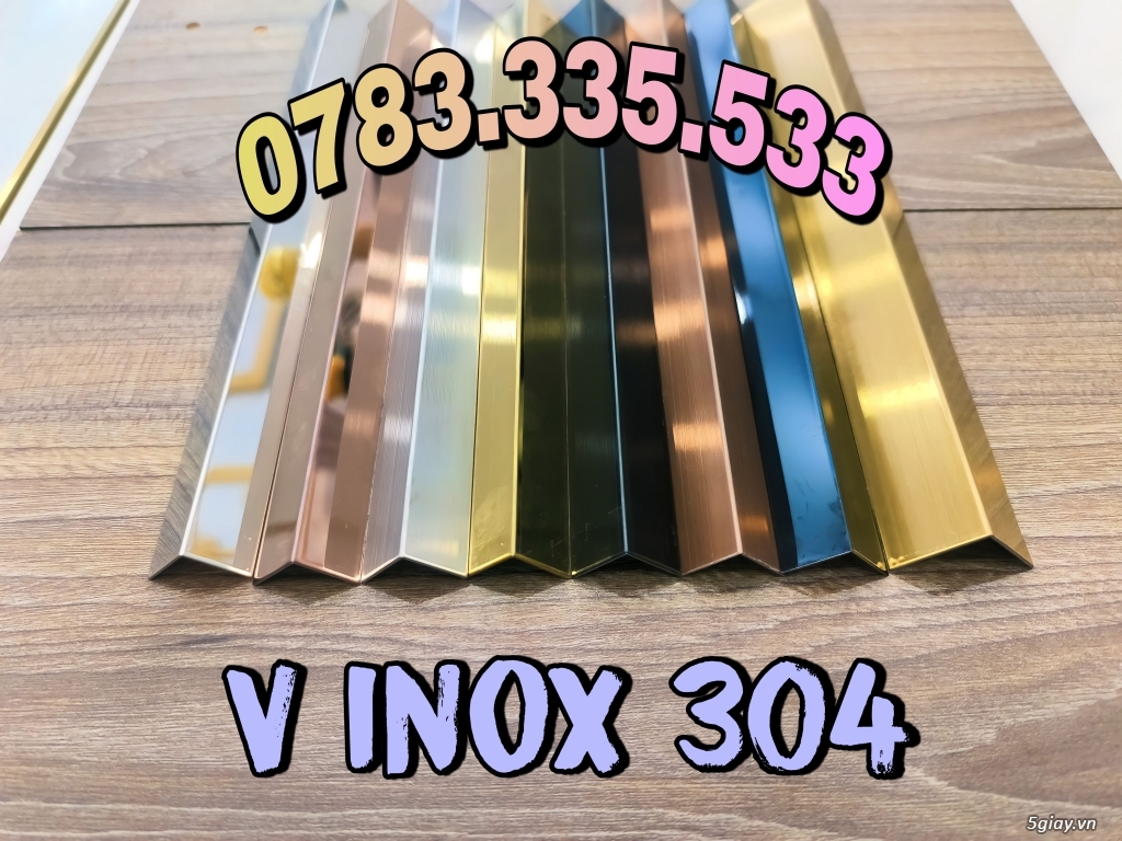 NẸP V INOX 304 | 5giay