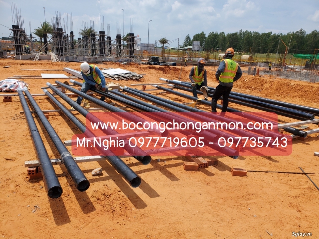 Sơn bitum chống ăn mòn đường ống kim loại | 5giay