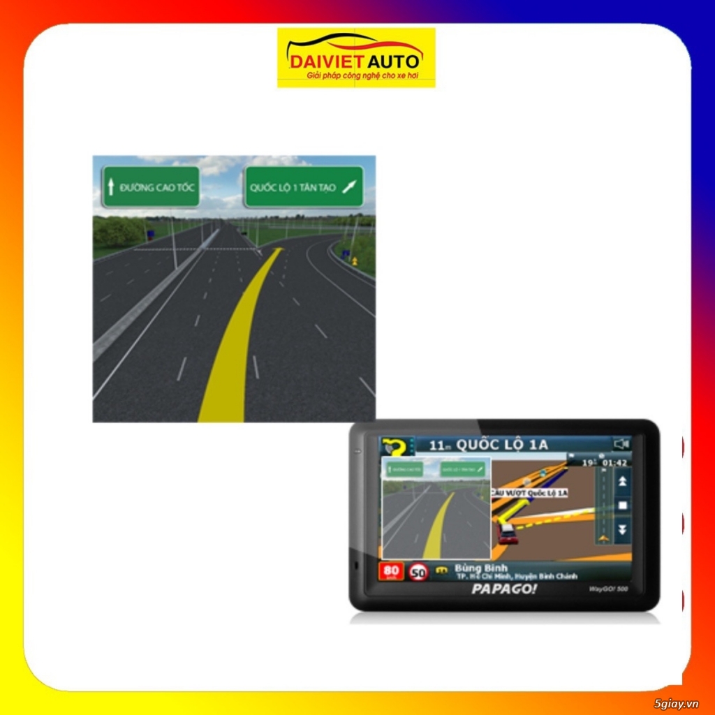 Vietmap Waygo 500 - Màn hình Dẫn đường Vietmap S1 - Cảnh báo tốc độ gi ...