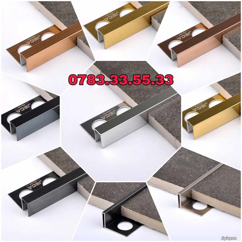 nẹp inox ốp gạch | 5giay