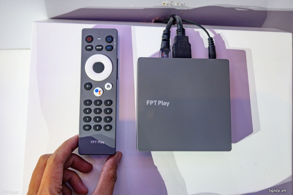 FPT Play Box 2022 mã T650 - Android TV Box Tốt Nhất VN | 5giay