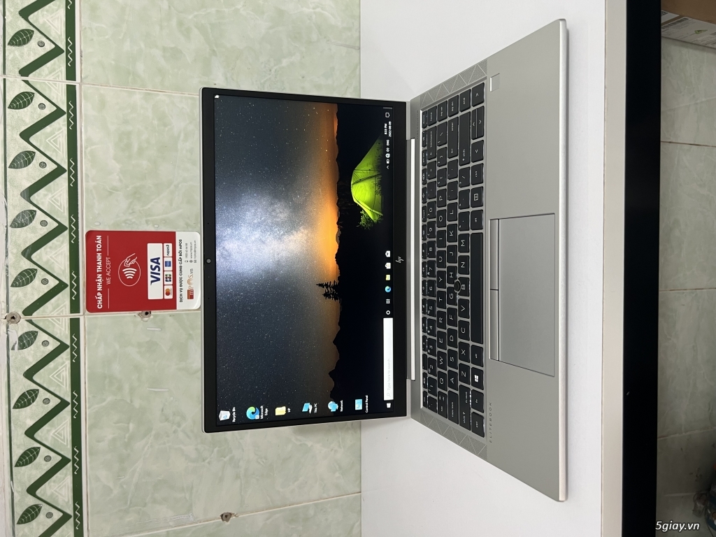 hp elitebook 845 g7 ryzen 7 4750u 16g 256g đẹp zin nhôm nguyên khối | 5giay