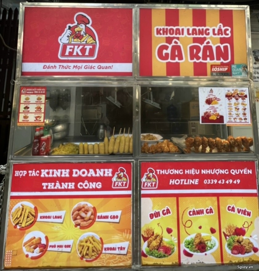 Tuyển nhân viên bán gà rán FKT mang đi làm Q2 | 5giay