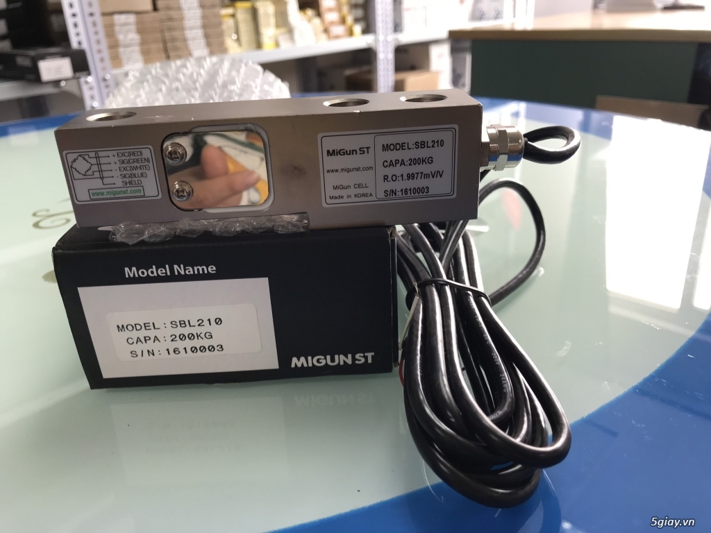 Loadcell Migun SBL210-100Kgf, xuất xứ Hàn Quốc | 5giay
