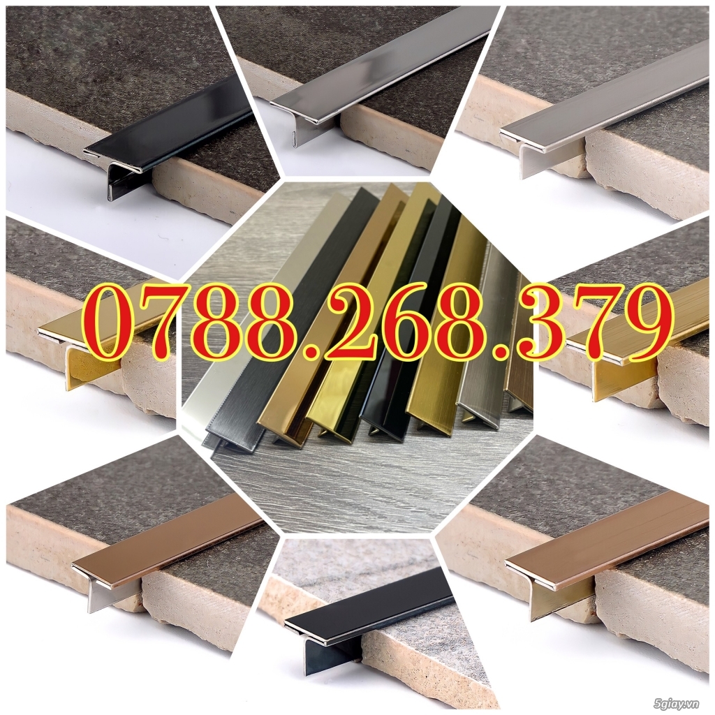 Nẹp T inox 304, Nẹp inox chữ T, Nẹp T chạy chỉ tường, Nẹp T15 inox 304 ...