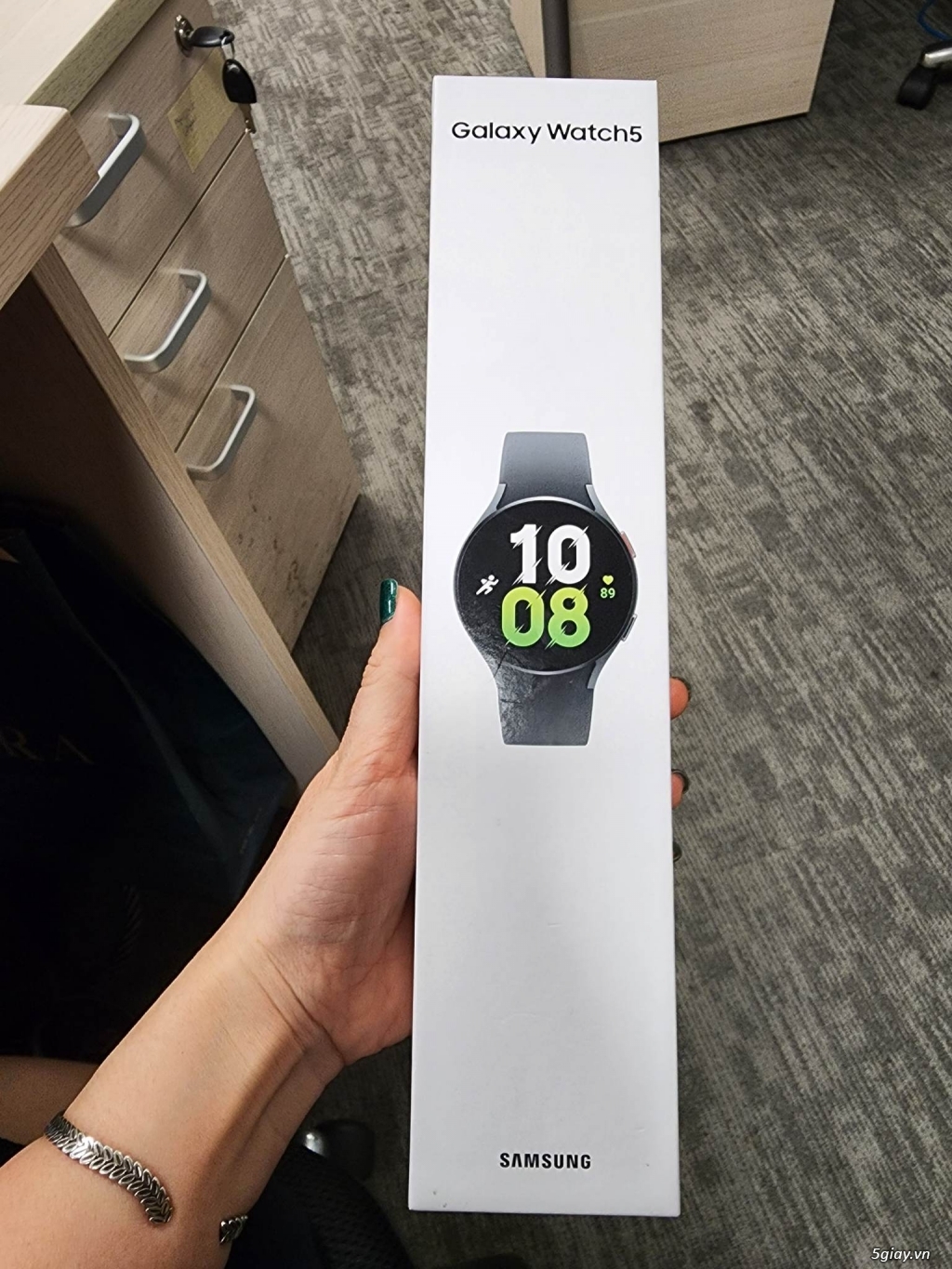 Galaxy Watch 5 lte 44mm, đen graphite nguyên seal | 5giay