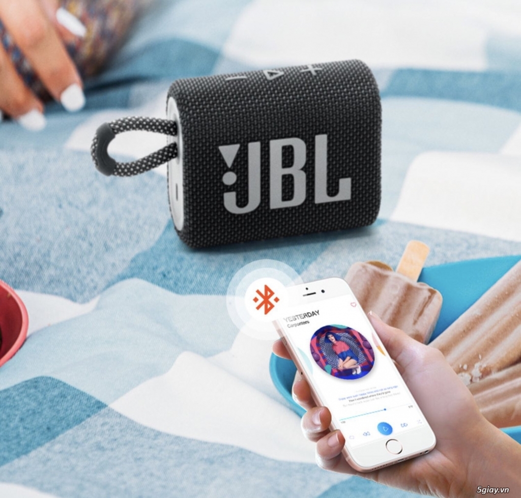 Loa Bluetooth JBL Go 3 Chính Hãng | 5giay