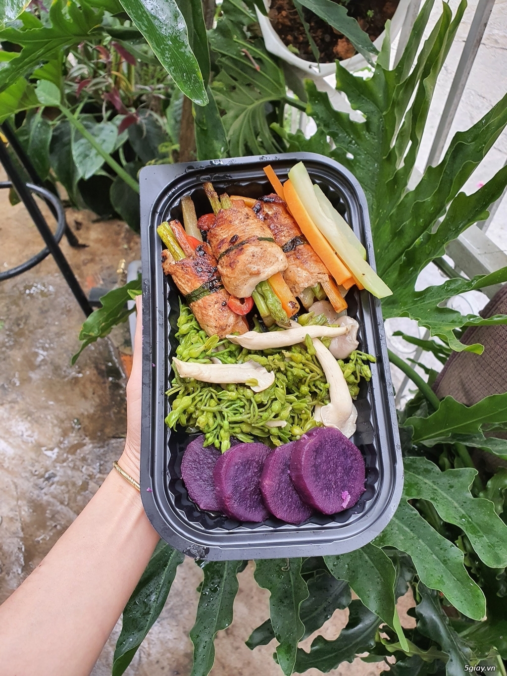 Hộp Nhựa HT17 Đế Đen Dùng 1 Lần Bình Thạnh | 5giay