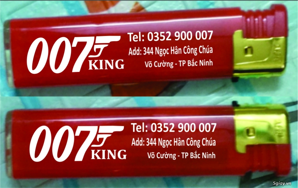 BẬT LỬA in quảng cáo, logo theo yêu cầu | 5giay