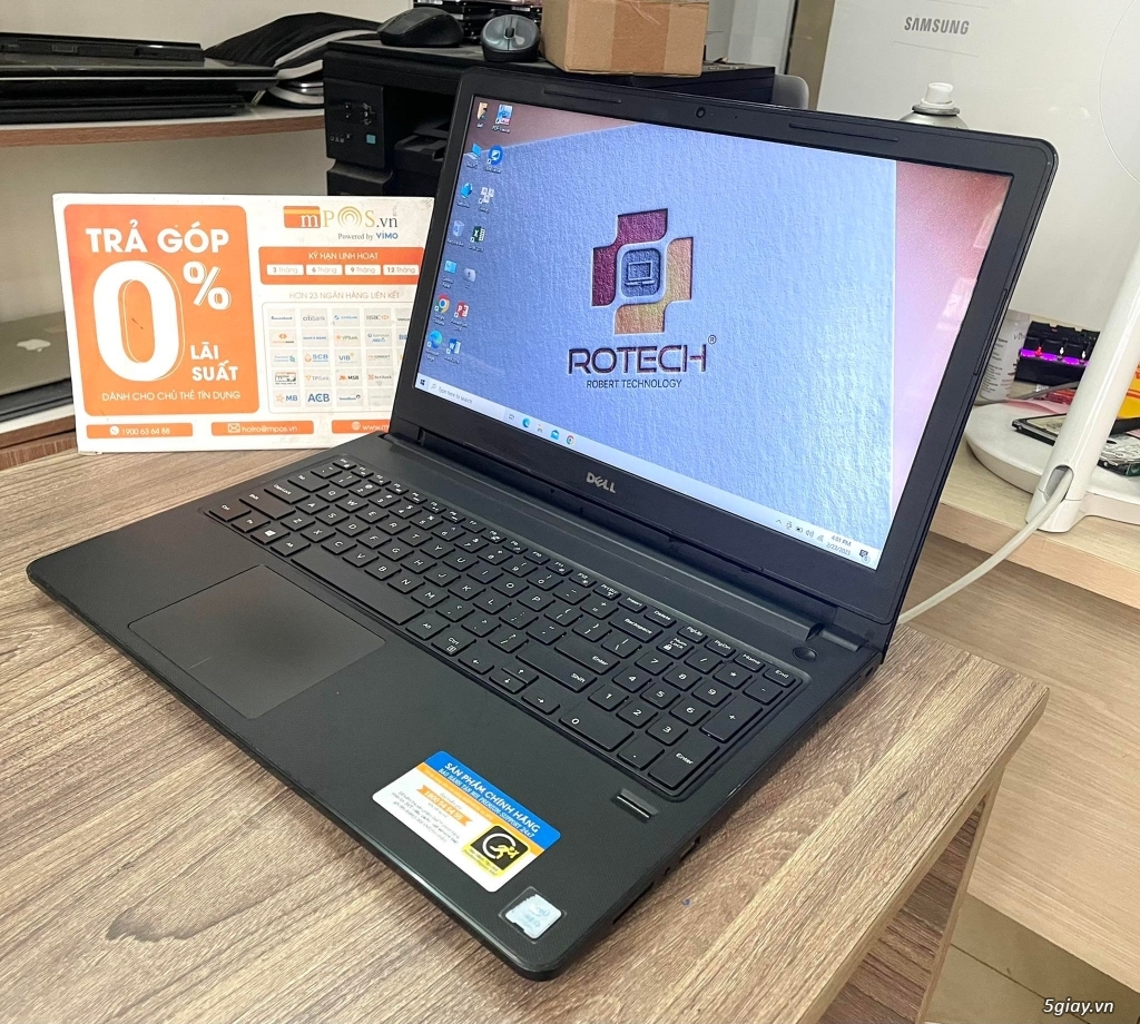 Dell Vostro 15-3568 i3-7100u Ram 4GB SSD 128GB | 5giay