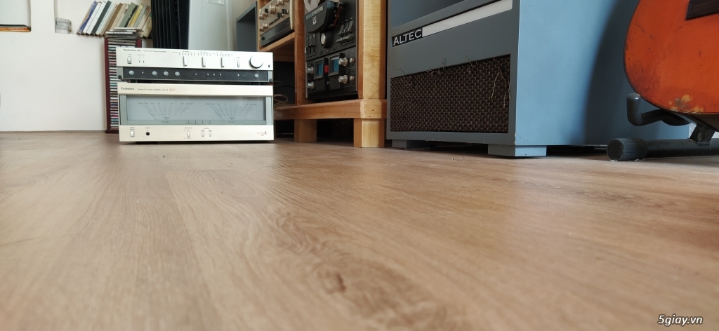 Bộ Pre power Technics A5,A6 vàng gold tuyệt đẹp zin | 5giay