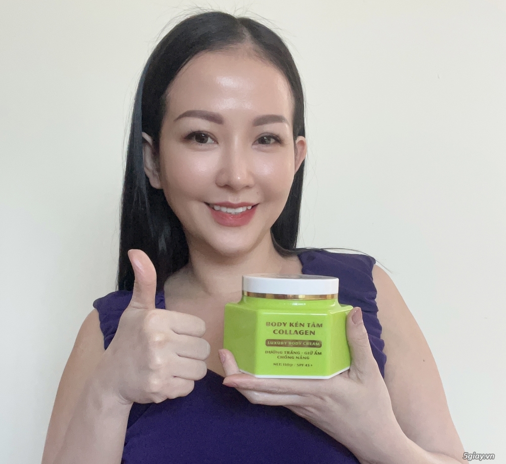 Kem Body Kén Tằm Collagen NDK có phải kem trộn không ? | 5giay