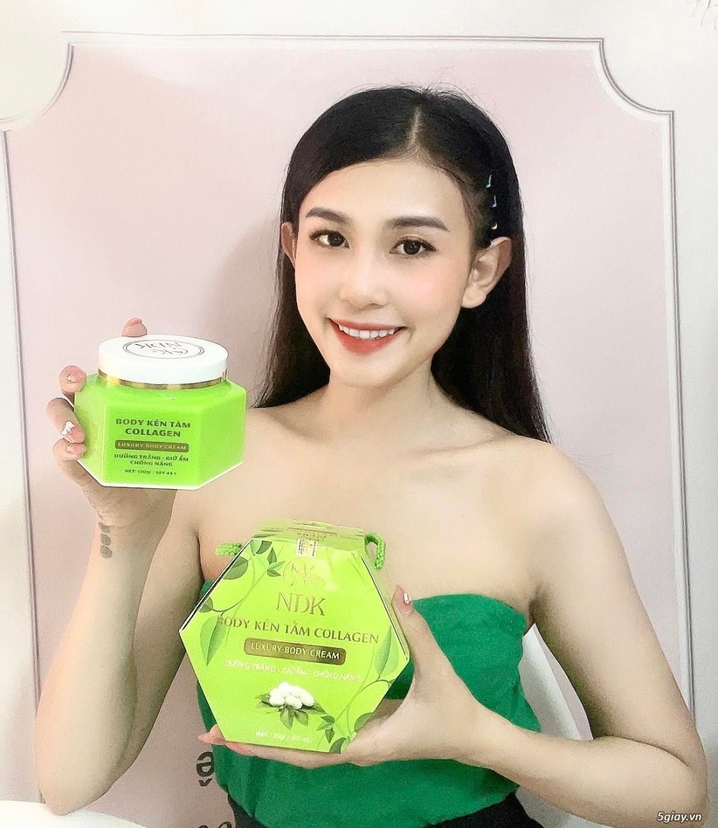 Kem Body Kén Tằm Collagen NDK có phải kem trộn không ? | 5giay