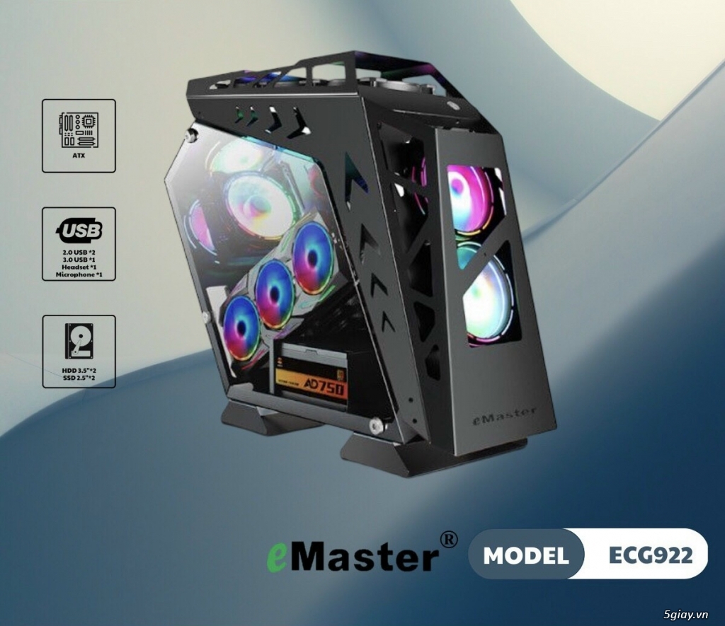 Case eMaster ECG922 GIÁ TỐT!!!! | 5giay