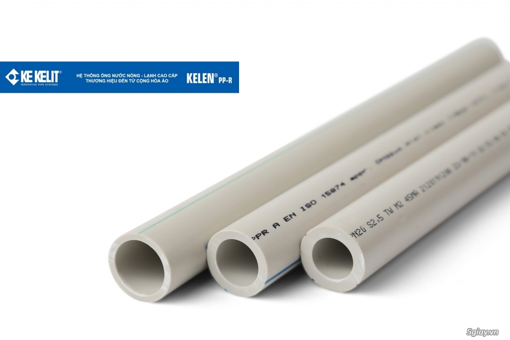ỐNG NƯỚC CÁO CẤP HÀN NHIỆT PPR KELEN | 5giay