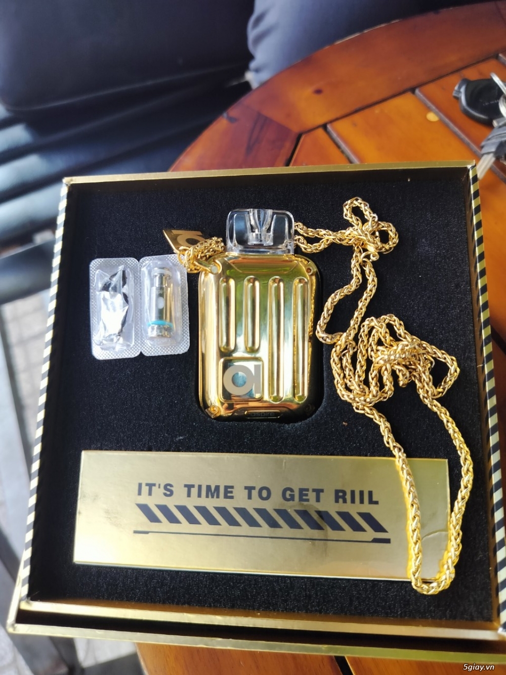 Cần bán em Pod Aspire Rill X Gold 99% mới khui còn Box giá 999k | 5giay
