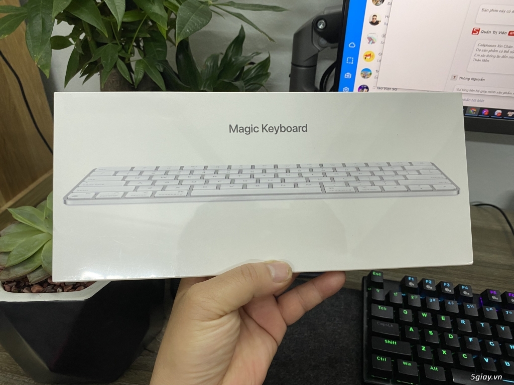 Bàn phím Apple Magic Keyboard 2021 MK2A3 cần pass new seal | 5giay