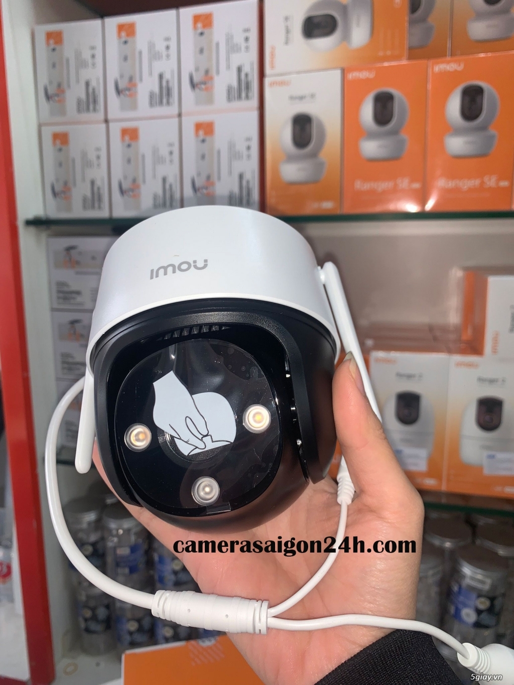 Camera Quay Xoay 360 Ngoài Trời - Miễn Phí Thi Công Lắp Đặt | 5giay