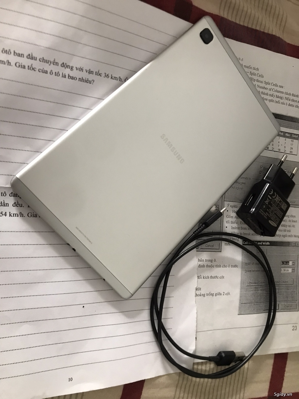 Máy tính bảng Samsung Galaxy Tab A7 Lite (SM-T225) Silver | 5giay