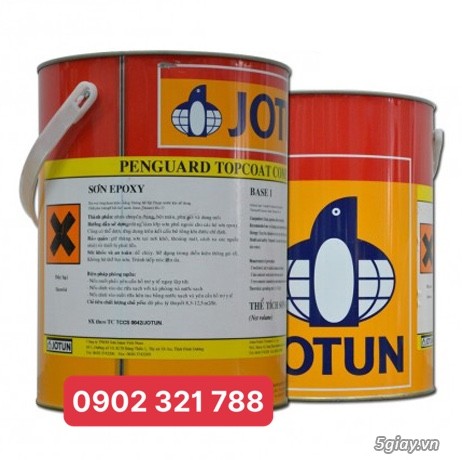 Penguard Topcoat là loại sơn 2 thành phần gốc epoxy | 5giay