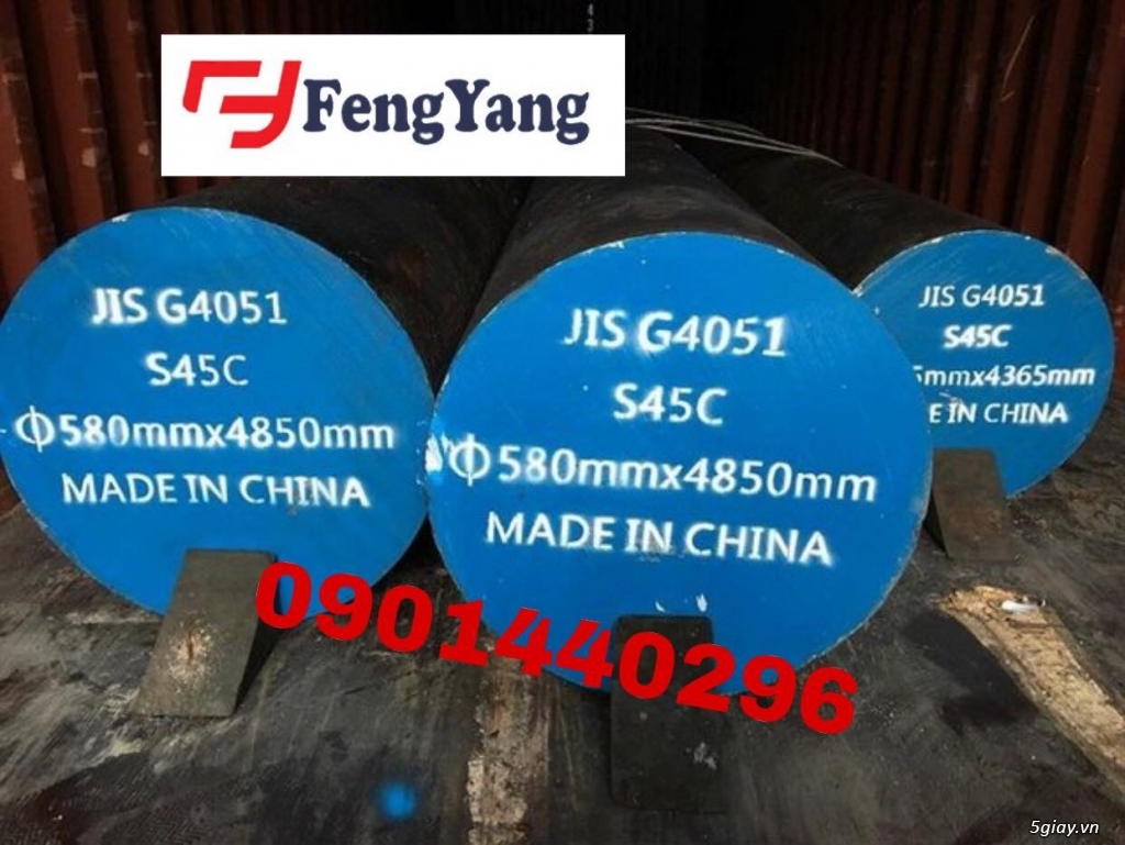 Thép Rèn SCM440, S45C Phi Lớn | 5giay