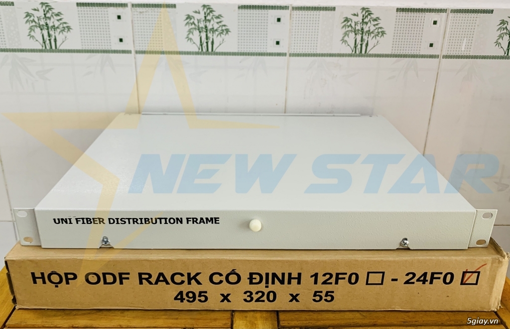ODF gắn rack 24FO SM SC/UPC | 5giay