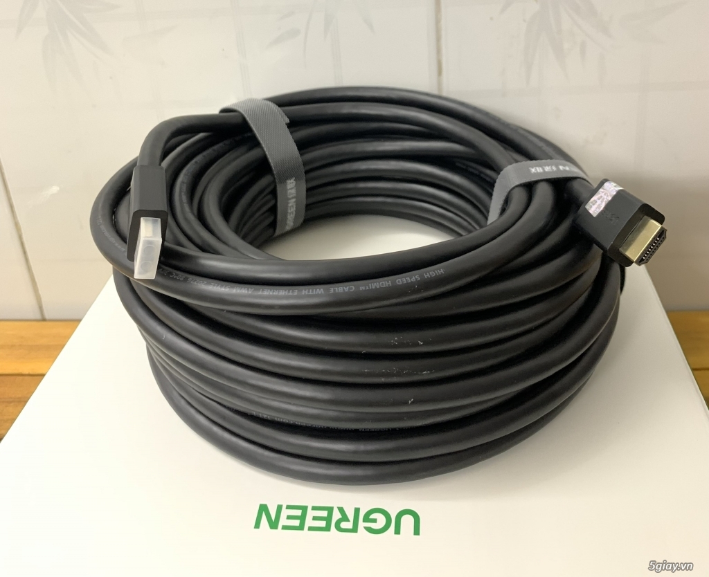 Cáp HDMI 15M hỗ trợ 3D, Full HD Ugreen 10111 | 5giay