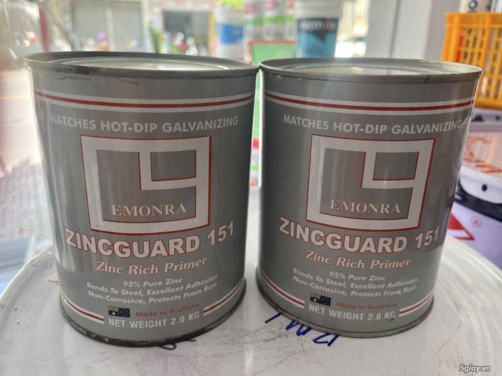 Mua sơn mạ kẽm lạnh Zinc Guard 151 (ZG151) | 5giay