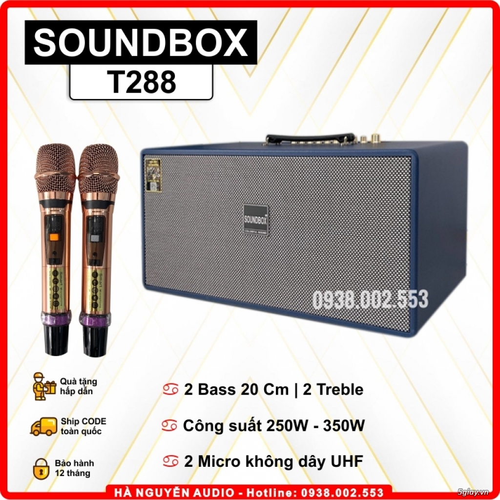 Loa Xxách tay T288 - 2 Mẫu Thiết Kế Siêu Đẹp Cùng Hiệu Năng Ấn Tượng ...