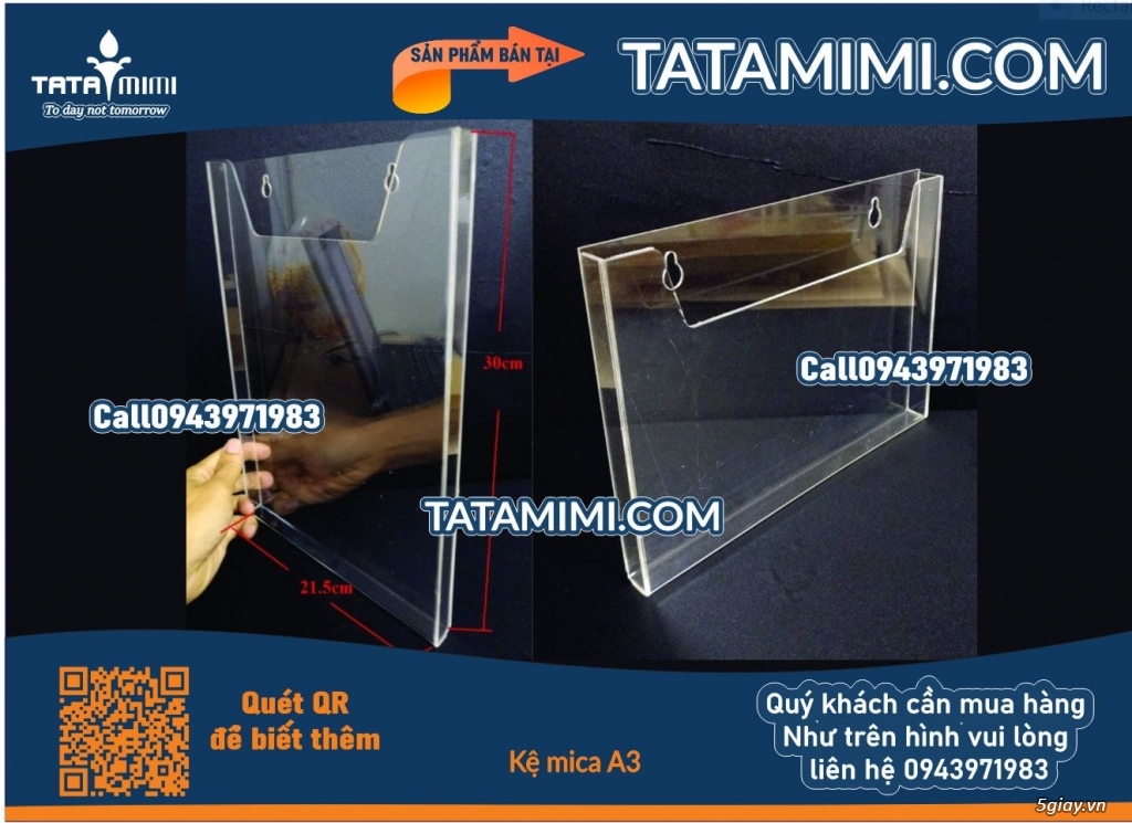 Checklist mica A4 , Checklist mica A4 treo tường | 5giay