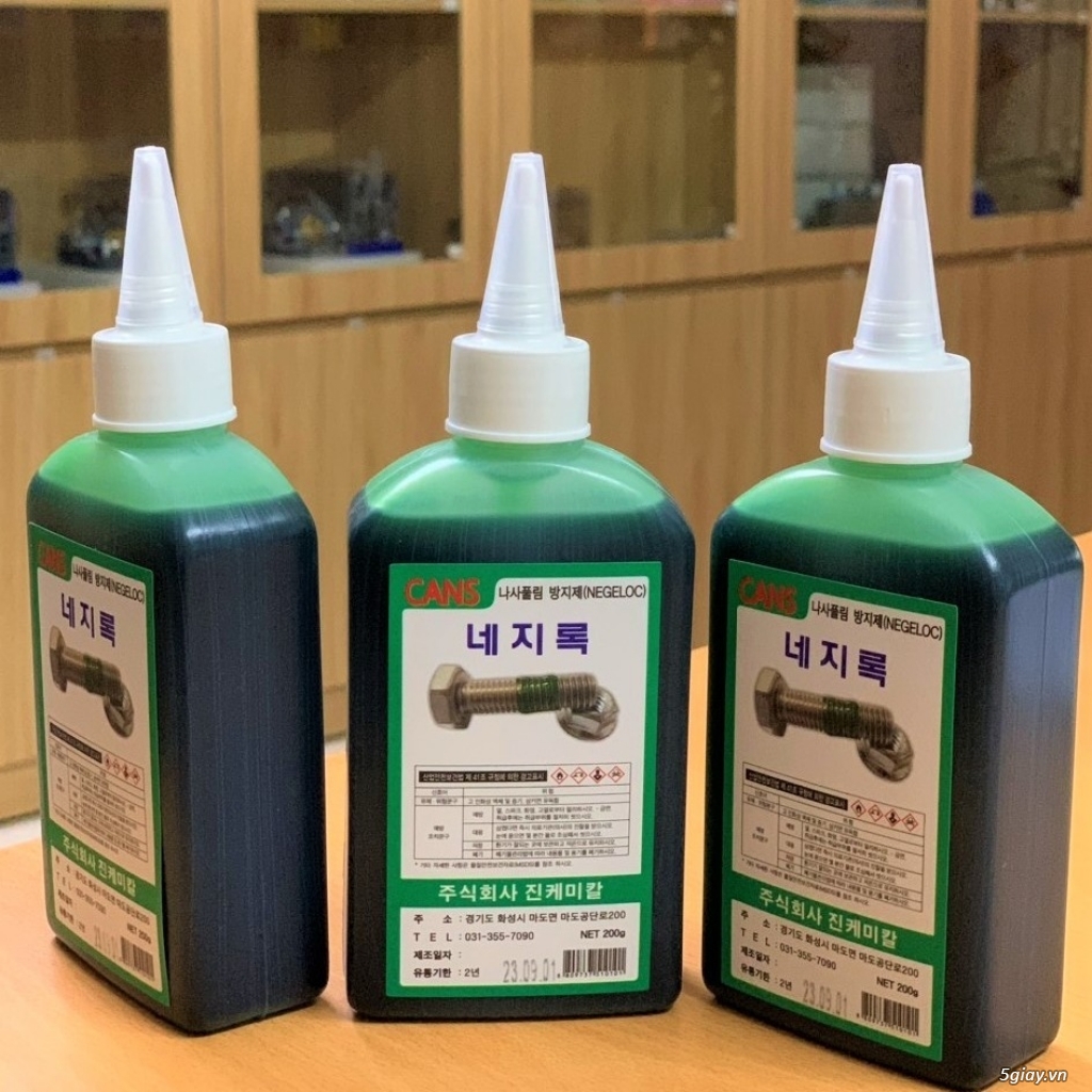 NEGELOC: Keo khóa ren, keo vít ốc đến từ hãng JIN CHEMICAL - Hàn Quốc ...