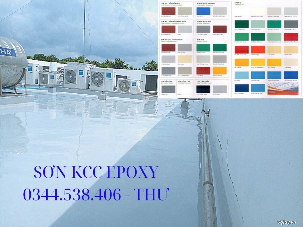 SƠN EPOXY KCC ET5660 CHÍNH HÃNG GIÁ RẺ TẠI TP HỒ CHÍ MINH | 5giay