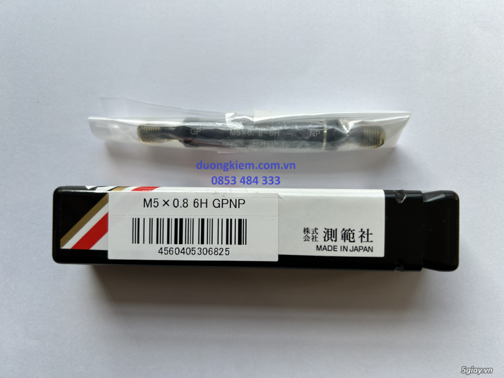 Dưỡng Kiểm Ren M5X0.8 6H GPNP SOKUHANSHA -NHẬT BẢN | 5giay