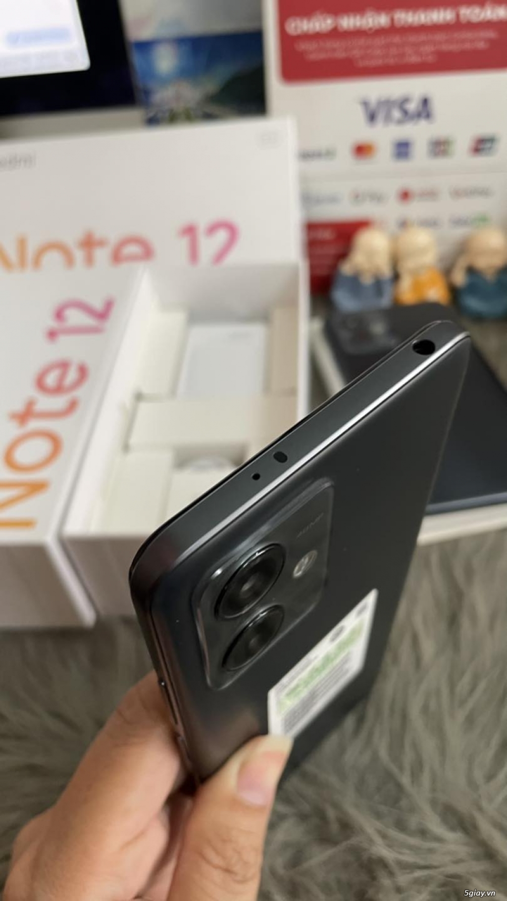 Xiaomi Redmi Note 12 5G 6g/128G Fullbox zin đẹp 99% sẳn tiếng việt | 5giay