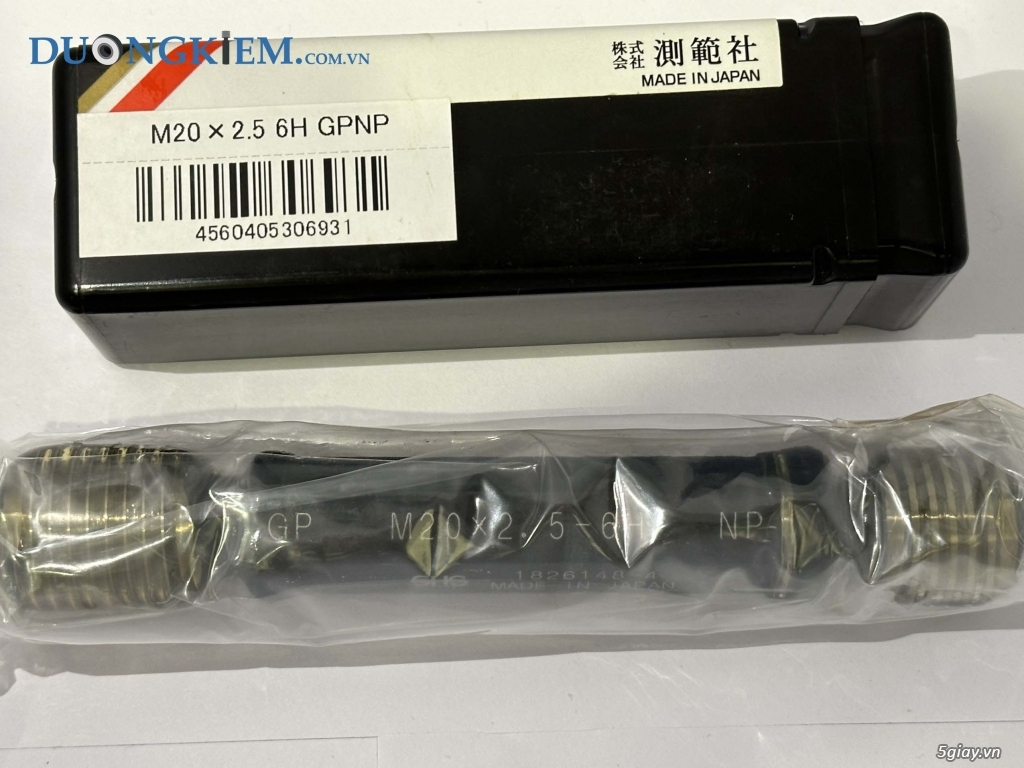 Dưỡng kiểm ren M20x2.5 6H GPNP Sokuhansha Nhật Bản | 5giay